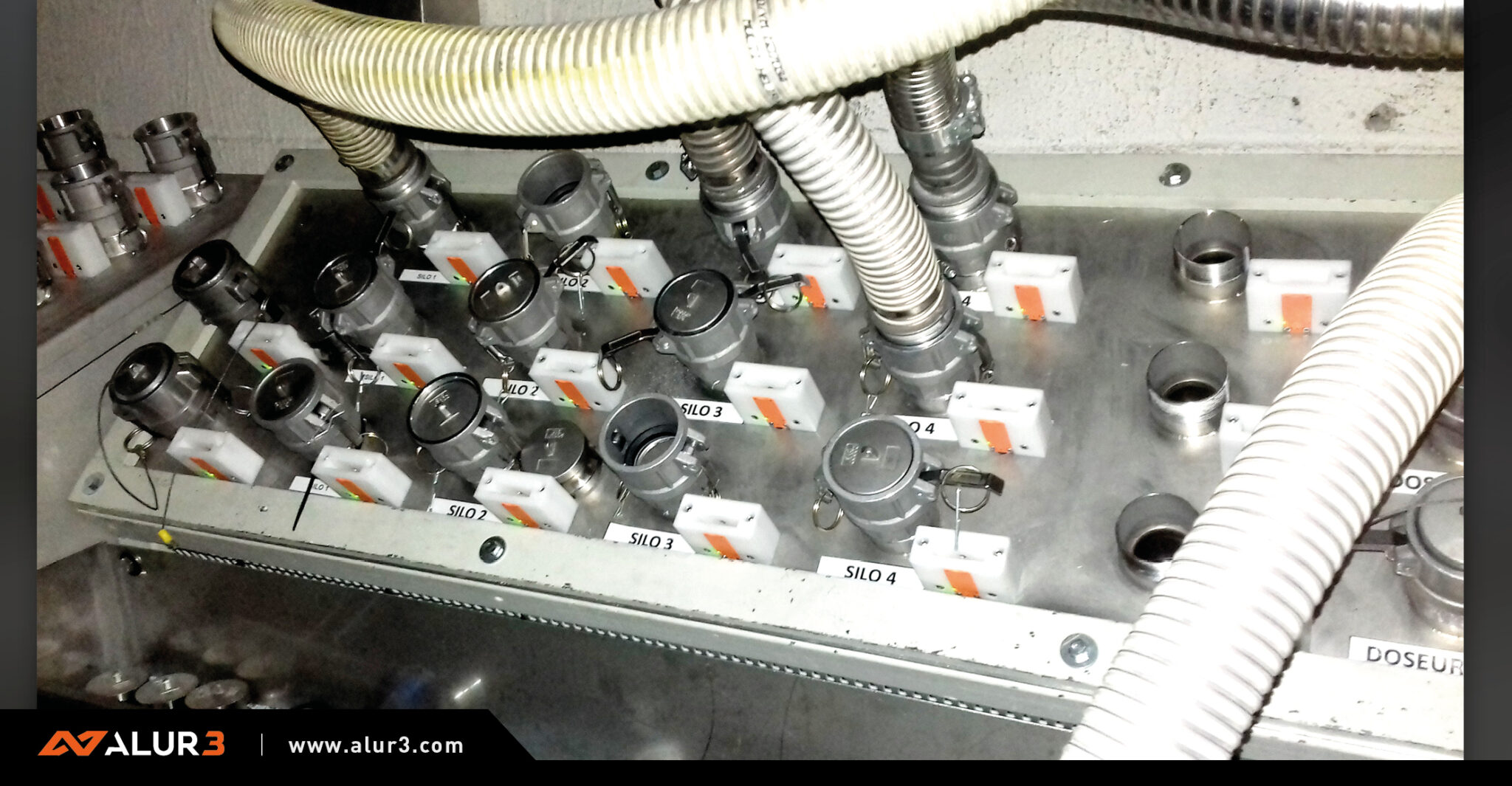 Branchement des arrivée matières – PDG Tables des matières › Alur3 ...